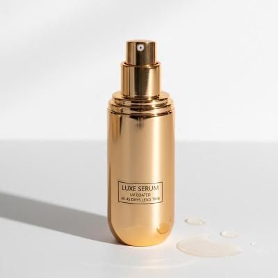 China Custom Cosmetic Airless Bottle 15ml-200ml with UV Coating Printing for Skincare Packaging for sale