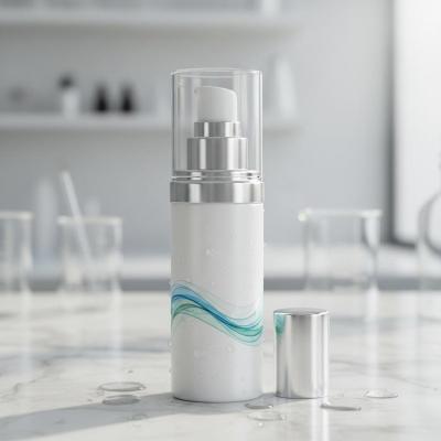 China ISO9001 SGS Certified Cosmetic Airless Bottle 50ml 100ml Vacuum Pump for Sensitive Skincare for sale