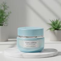 China Custom PP Cosmetic Cream Jar 30ml 50ml for Skincare Packaging Custom Color for sale