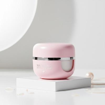 China Custom Round PP Inner Bottle Cosmetic Cream Jar 50ml for Skincare and Makeup Packaging for sale