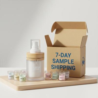 China Customizable Design Cosmetic Cream Jar with PP Inner Bottle and 7-Day Sample Shipping for sale