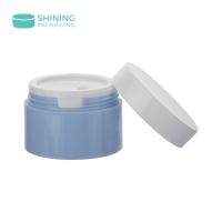 China Double Walled Acrylic PP Skincare Jars 15g 30g 50g Cosmetic Packaging for sale