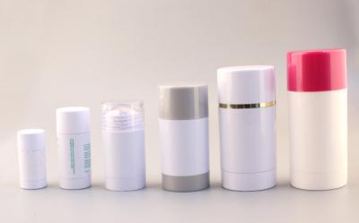 China 15ml to 75ml PP AS Deodorant Stick Tube Bottom Filled Packaging Container for Personal Care Products for sale