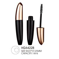 China 15ml Plastic Round Eyeliner Mascara Bottle 23mm Diameter 125mm Height PP PETG Material for sale