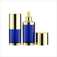 China 30ml 50ml Double Wall Plastic Dropper Bottle for Essence Oil and Cosmetics with SAN/PETG/ABS Construction for sale