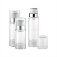China 150ml 200ml 250ml Big Volume Airless Cosmetic bottle Eco friendly PP PCR for sale