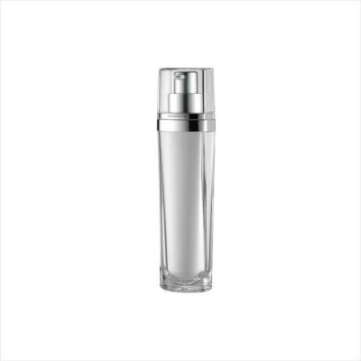 China 15ml 30ml 50ml Double Wall Acrylic Lotion Pump Bottle for Luxury Skin Care - PMMA/PP Material for sale