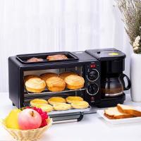China 3 - In - 1 Breakfast Maker Convection Oven / Coffee Machine / Frying Pan For Commercial for sale