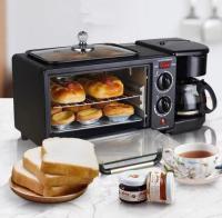 China 9L Electric Oven Coffee Machine Frying Pan-Three-in-One Breakfast Kitchen Appliance for sale