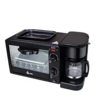China 9L Electric Coffee Oven Frying Pan Three In One Multifunction Breakfast Maker CE Certified for sale