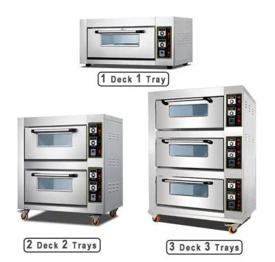 China Customized Stainless Steel and Tempered Glass Electric Baking Oven with Timing Device for sale