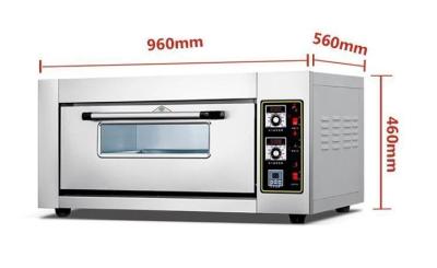 China 1-3 Layers And 1-9 Plates Customized Baking Oven With Individual Temperature Control for sale