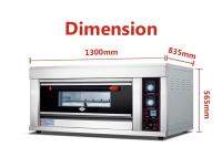 China Customizable Multi-Layer Far Infrared Heat Pipe Radiation Baking Oven Electric Powered for sale