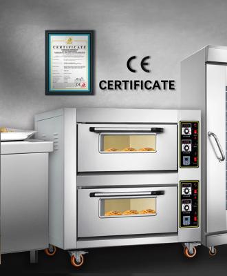 China Electric Oven MFT-24H Luxurious 2 Layer 4 Tray Safety-First Short Circuit Protection for sale