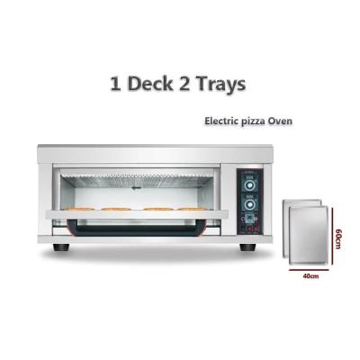 China Electric MFT-12H Luxurious 1 Layer 2-3 Tray Independent Temperature Control Bakery Oven for sale