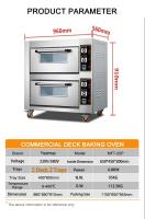 China Customized Baking Equipment Gas Oven with High Combustion Efficiency Stainless Steel for sale