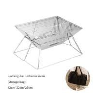 China Flame Safety Device Wood Stove for Outdoor Hiking Picnic BBQ Camping Foldable Portable for sale