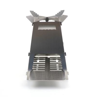 China Customized Request Portable Bbq Grill 22* 16 * 12cm Camping And Picnic Charcoal Stove for sale