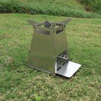 China Not Coated Finishing Folding Portable BBQ Camping Stove For Outdoor Grilling for sale