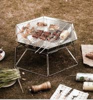 China Foldable Stainless Steel BBQ Barbecue Grill Customized for Your Customized Request for sale