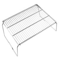 China Custom Metal Stainless Steel Campfire Barbecue Stove BBQ Finishing Not Coated 54*21*23cm for sale