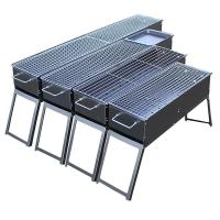 China Compact Design Portable Camping BBQ Grill with Custom Mantel Receive Drawing Format Ug for sale