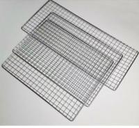 China Stainless Steel Wire BBQ Grill Net With Galvanized Meat Vegetable Mesh And Crimped Wire Mesh for sale