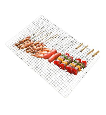 China Food Processing And Customized Barbecue Net Stainless Steel Wire Mesh With 2 Percent Nickel for sale