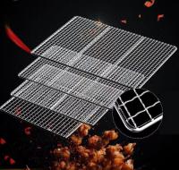 China 2 Percent Nickels SUS304 Stainless Steel BBQ Grill Mesh And Barbecue Grate For Baking Racks for sale