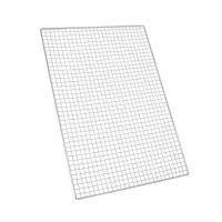 China Stainless Steel Wire Square Straight BBQ Net Mesh in Various Sizes for Customized Barbecue for sale