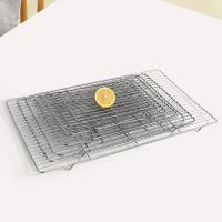 China Customized Request Food Grade Stainless Steel Wire Mesh Oven Rack in Customizable Size for sale