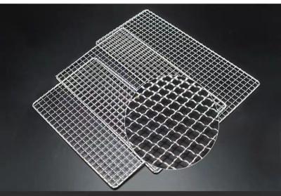 China Stainless Steel Wire Netting BBQ Grill In Square Hole For Optimal Heat Distribution for sale