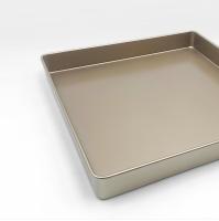China OEM Carbon Steel Baking Molds Square Baking Tray For Home Baking for sale