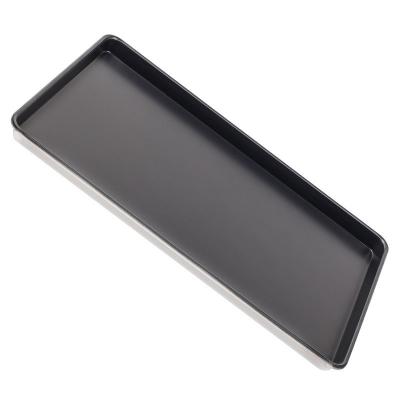 China Customized Aluminized Baking Tray Sheet Pan for Bread Pizza Cake Cookie Bakery Oven for sale
