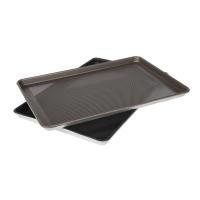 China Customized Durable Punched Baking Tray for Perfectly Baked Pastries in Different Sizes for sale