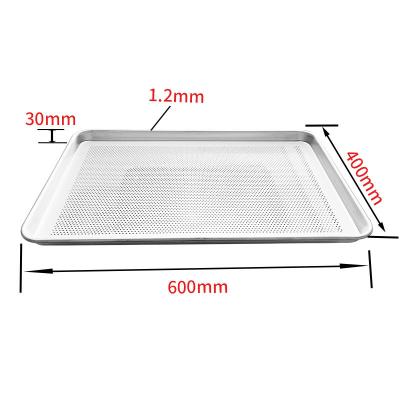 China Customization Multi Purpose Aluminum Alloy Bakery Tray Safest Non Stick Pans For Roasting for sale