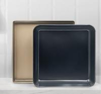 China ODM Black Cake Cooking Pot  Pizza Silicone Mold For Customized Baking Mold Tray for sale