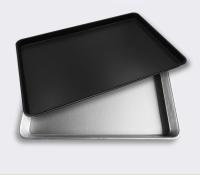 China Aluminum Non - Stick Plated Baking Oven Tray For Baking With Large Inventory for sale