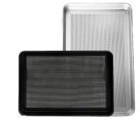 China Aluminum Alloy Perforated Baking Pan For Oven With Hollow Design Made Of Carbon Steel for sale