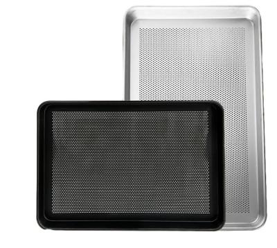 China Aluminum Alloy Perforated Baking Pan For Oven With Hollow Design Made Of Carbon Steel for sale