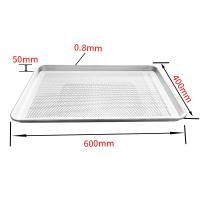 China Customizable Carbon Steel Hollow Design Aluminum Alloy Baking Tray for Baking in Oven for sale