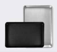 China Co Customized Logo Universal Aluminum Alloy Oven Baking Sheet With Customization for sale