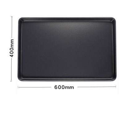 China Convenient Carbon Steel Square Baking Pan Tray For Kitchen Appliance cookie sheets amazon for sale