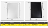 China Versatile Aluminum Alloy Lightweight  Rimmed Baking Sheet Pan Tooling For Kitchenware for sale