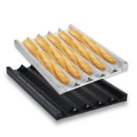 China Customization Carbon Steel French Bread Baking Mold For Perfect Crust 600x400x40mm for sale