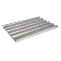 China 5 - 10 Rows Baguette Mould For Non Stick Coating Baking Tray In French Baguette Bakery for sale