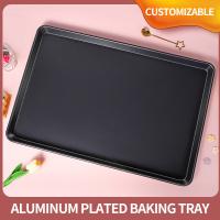 China Commercial Bread Baking Equipment  Non - Stick Aluminized Steel Roasting oven Pan for sale