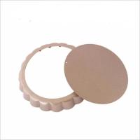 China 4 - Inch Round Lace Border Fruit Pie Pastry Non - Stick Removable Bottom Baking Mold for sale