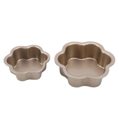 China 6 / 8 Inch Detachable Bottom Non-Stick Chiffon Cake  Baking Mold for sale