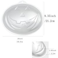 China Halloween Household DIY Pumpkin Aluminum Alloy Baking Cake Mold for sale